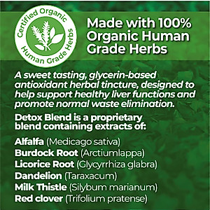 Animal Essentials Detox Blend - Liver Support for Dogs & Cats, Herbal Liver Supplement, Veterinarian Recommended Animal Wellness Tonics - 2 Fl Oz