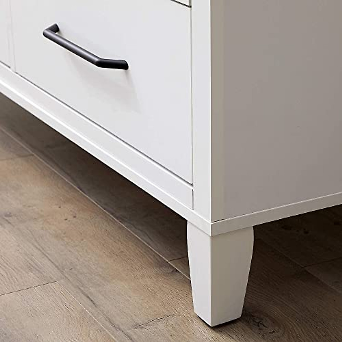 Edenbrook Bedroom-Six Drawer-Modern Design-Easy Assembly, White Dresser