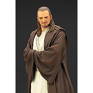 Star Wars: The Phantom Menace: Qui-Gon Jinn ArtFX+ Statue, Multicolor