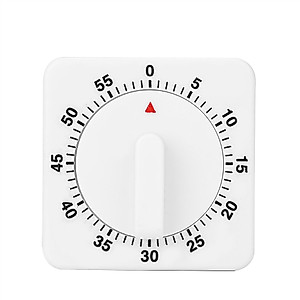 Portable 60 Minutes Count Down Mechanical Timer Baking Kitchen Cooking Tool Food Preparation Home Kitchen Helper