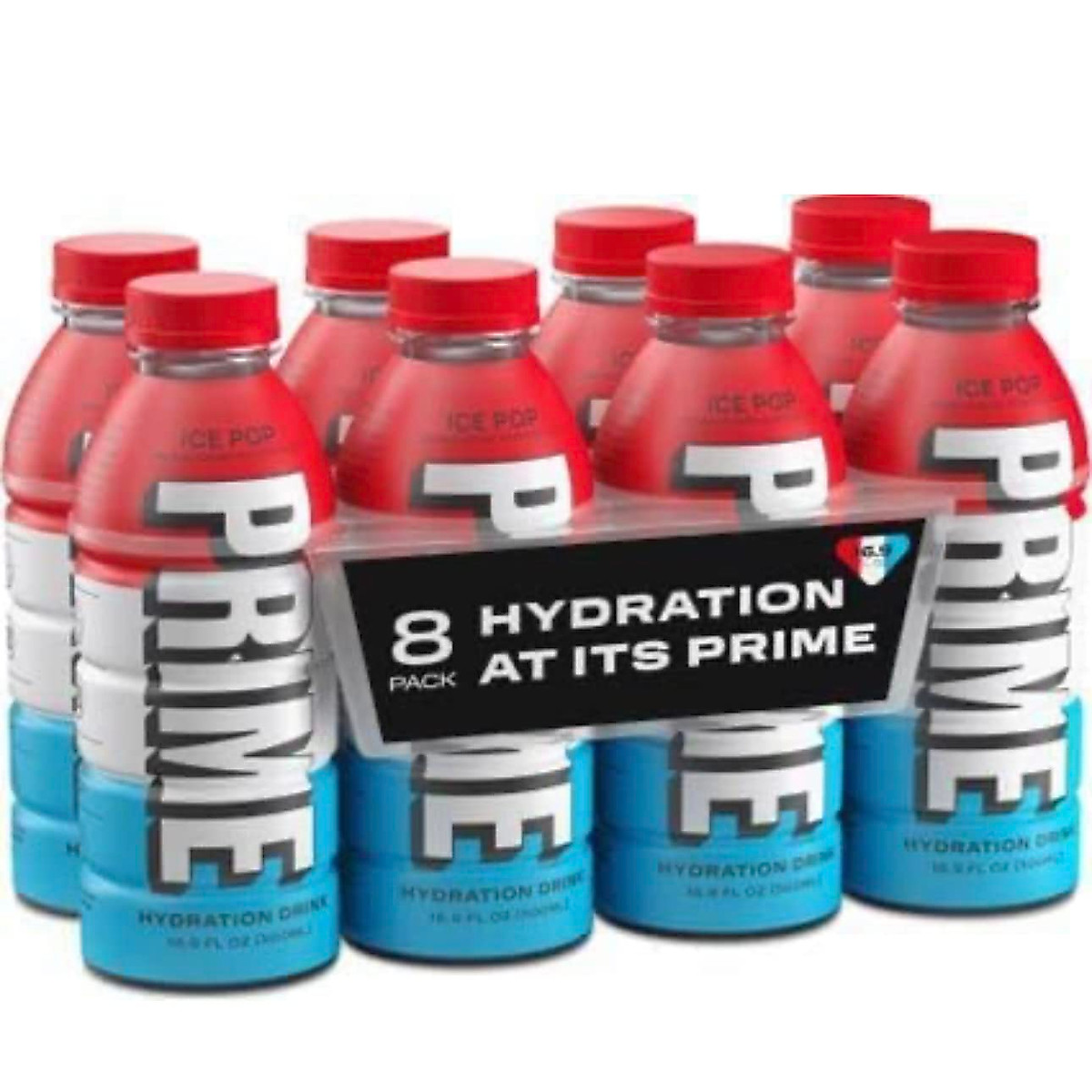 Prime Hydration Ice Pop 8 Pack
