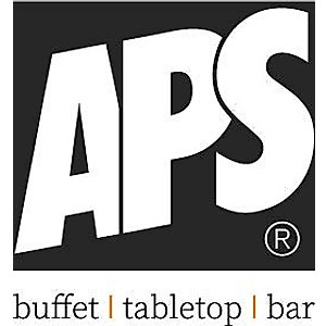 APS Set of 6 Original Weck Glasses 290 ml with Lids - Diameter 9 cm/Height 9 cm/Drop Shape