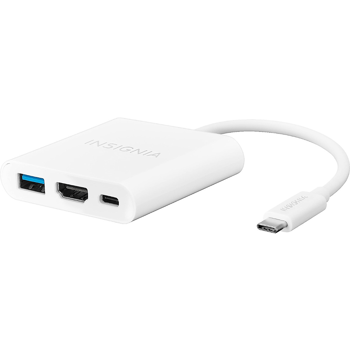 Insignia USB-C to HDMI Multiport Adapter - White - Model: NS-PCACHM