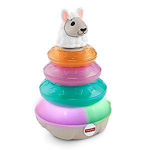 Fisher-Price Linkimals Lights & Colors Llama, Multi Color