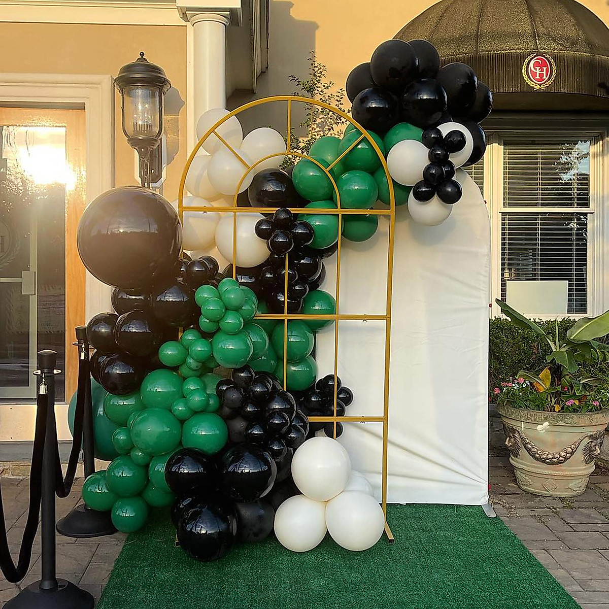 Sage Green Balloon Arch Kit- 120pcs Balloon Garland Kit 18/12/10/5 Inch Latex Balloons for Birthday Decorations Baby shower Wedding Party Balloon (Sage Green, 120PCS 18/12/10/5in)