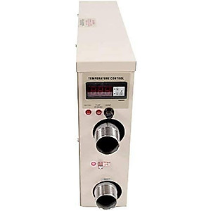 240V 11KW Electric Pool Water Heater for Above Ground Inground Pool Hot Tub,Upgrade Portable SPA Water Bath Heater Thermostat Swimming Pool T