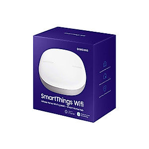 Samsung SmartThings WIFI Mesh Router Range Extender SmartThings Hub Functionality Whole-Home WIFI Coverage (Renewed)