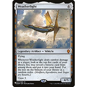 Magic The Gathering - Weatherlight - The List