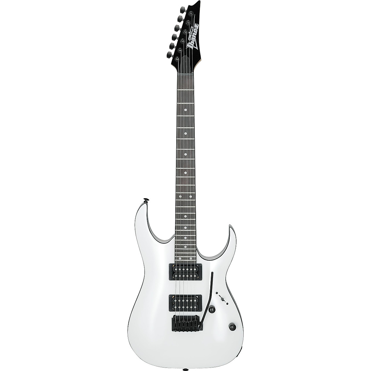 Ibanez GRGA 6 String Solid-Body Electric Guitar, Right, White, Full (GRGA120WH)