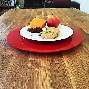 Revolving Acrylic Lazy Susan - Red