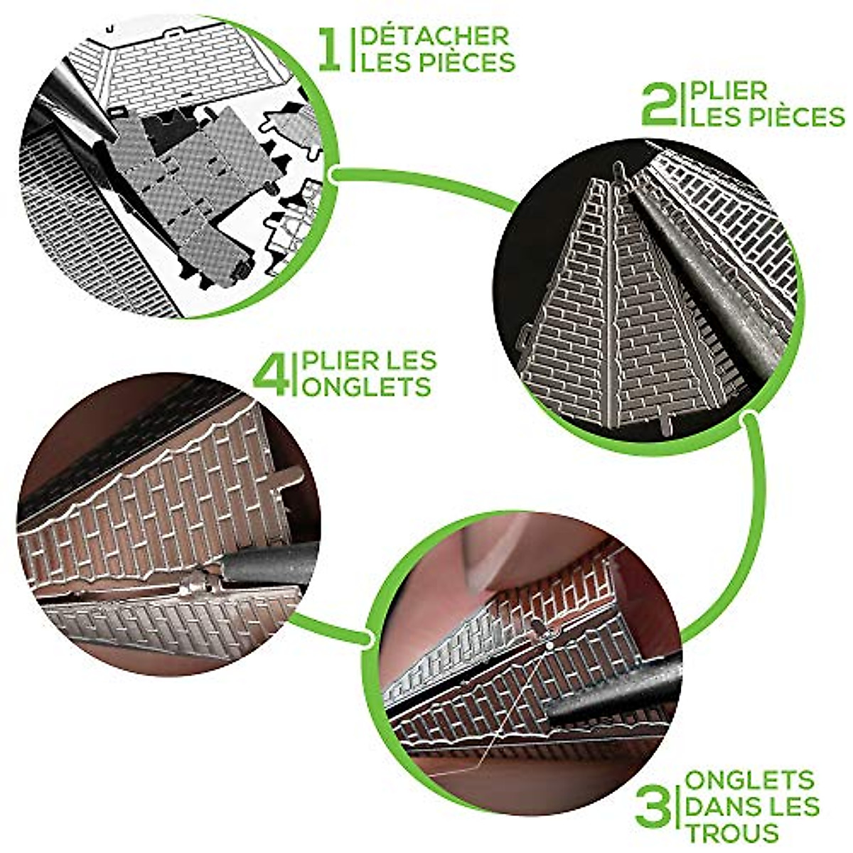 Fascinations Metal Earth Harry Potter Metal Earth Hagrid's Hut 3D Metal Model Kit