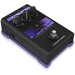 TC-Helicon VOICETONE X1 Single-Button Stompbox for Dramatic Megaphone and Distortion Vocal Effects