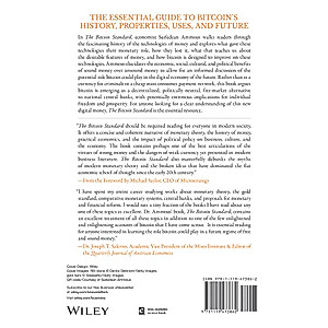 The Bitcoin Standard: The Decentralized Alternative to Central Banking