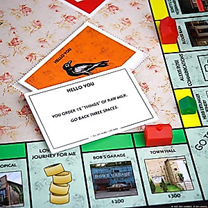 Monopoly Schitt's Creek | Game Tokens Include Bebe Crow, Patrick's Guitar, Rosebud Motel Key & More | Officially Licensed and Collectible Monopoly Game Based on Award Winning Series Schitt's Creek