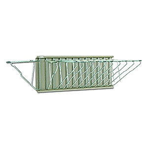 Safco Products 5016 Pivot Wall Rack with 12 Pivot Brackets, Tropic Sand
