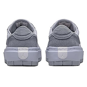 Nike Womens Air Jordan 1 LV8D Elevated Lifestyle Sneakers (Stealth/Titanium, us_Footwear_Size_System, Adult, Women, Numeric, Medium, Numeric_7)