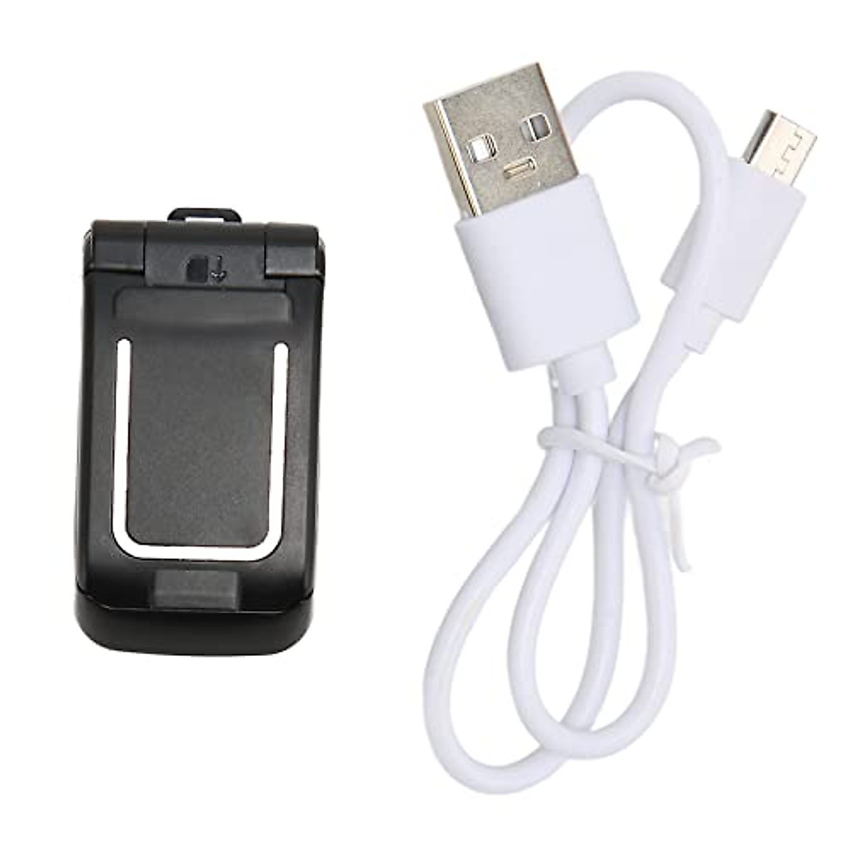 Cosiki Flip Phone, Support Micro SIM Card 32MB 64MB OLED Screen 300mAh Battery 0.66 Inch Small Flip Phone for Seniors (Black)