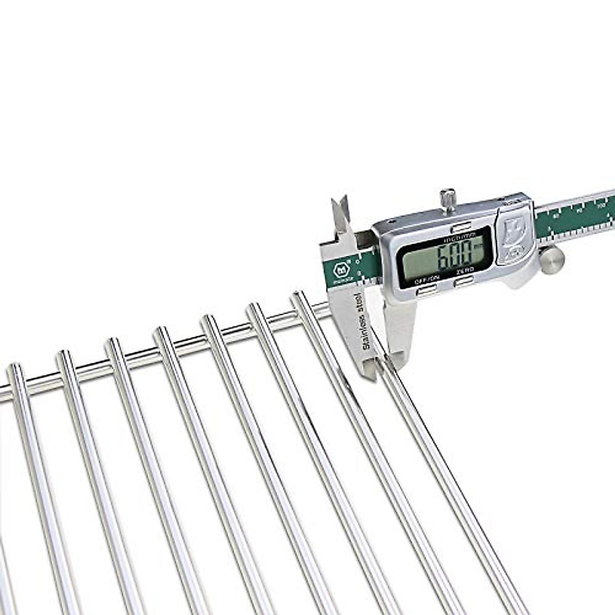 Uniflasy Cooking Grid Grates for Charbroil 463420508, 463420509, 463420511, 463436213, 463436214, 463436215, 463440109, 463441312, 463441514, Thermos 461442114, 16 7/8" Stainless Steel Grill Grates