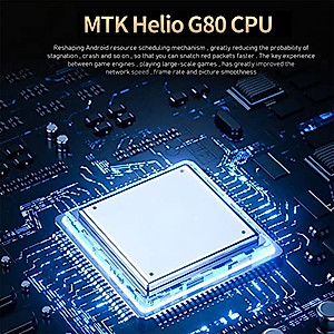 DAUERHAFT Face Recognition Smartphone, 4GB RAM 32GB ROM Dual Card Dual Standby 3G Mobile Phone for Reading Ebooks (US Plug)