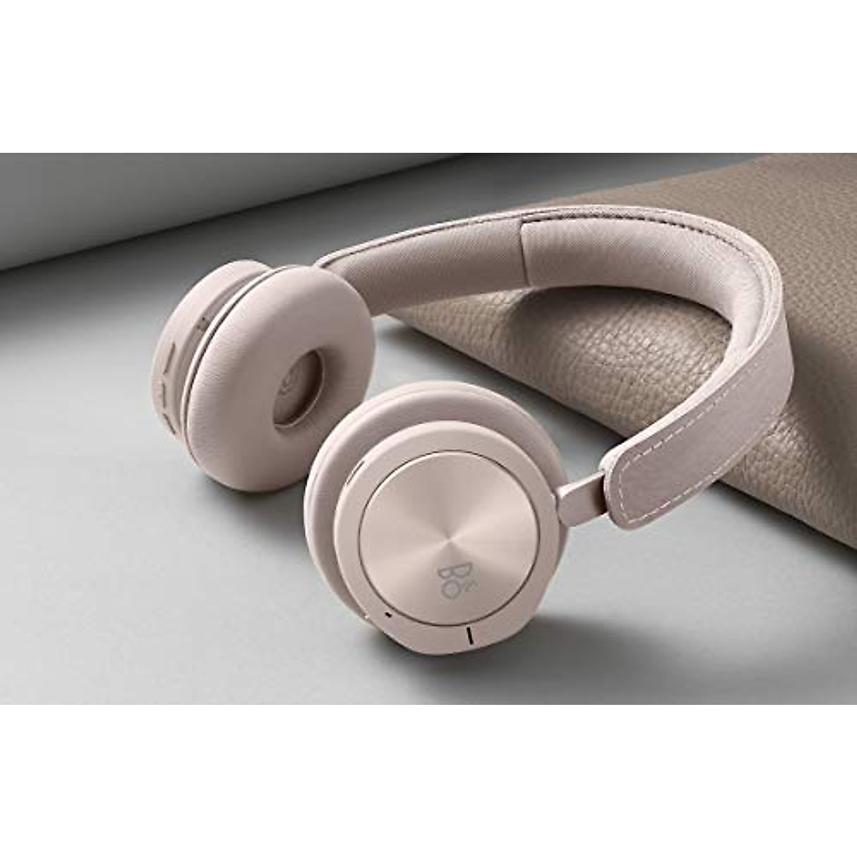 Bang & Olufsen Beoplay H8i Wireless Bluetooth On-Ear Headphones with Active Noise Cancellation, Transparency Mode and Microphone - Pink