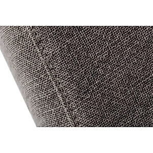 Limari Home Adalbert Collection Modern Style Living Room Linen Upholstered Loveseat with Ash Wood Legs, Gray