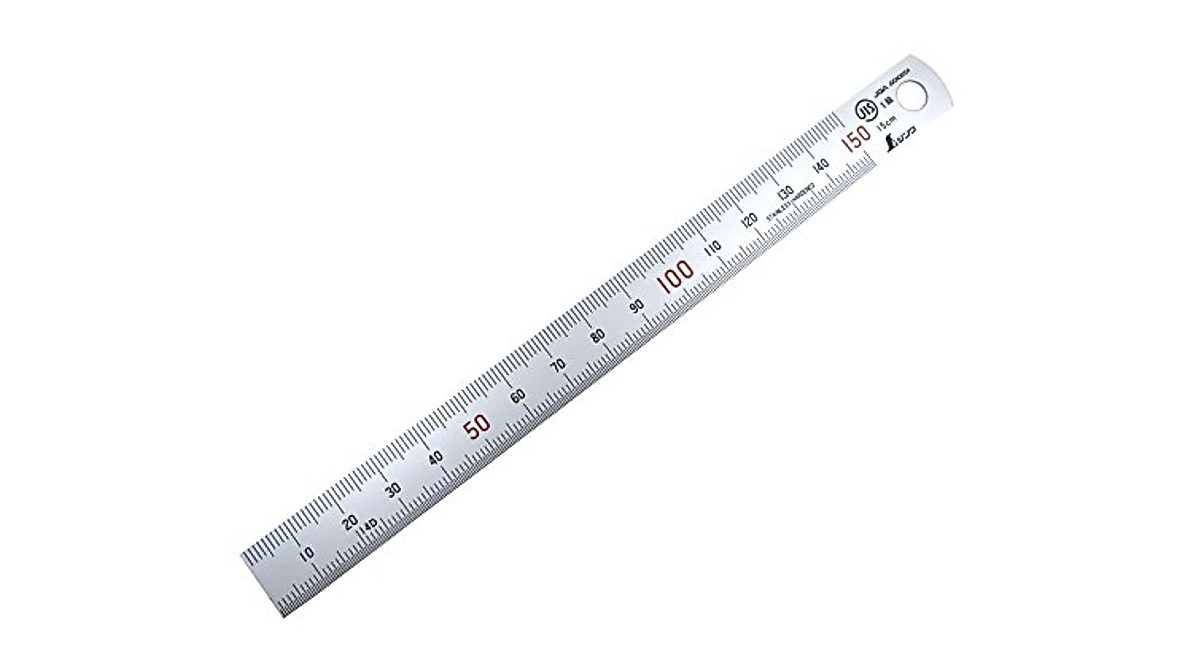 Shinwa H-101A 150mm Rigid Stainless Steel Engineer Ruler - Precision ...
