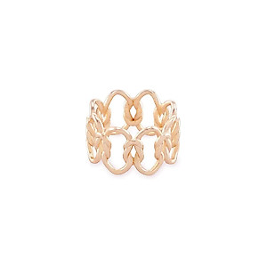 Kendra Scott Fallyn Band Ring, Size 7, Fashion Jewelry, 14k Gold-Plated