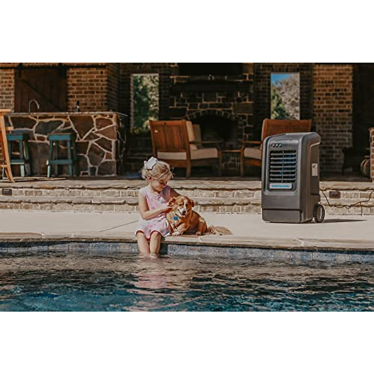 Portacool PAC5101A1 510 Portable Evaporative Cooler for Patios, Decks, Pet Spaces, and More