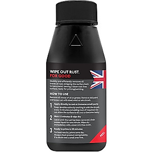 JENOLITE Rust Remover - Thick Liquid - Remover Rust Back to Bare Metal - 5oz (150ml)