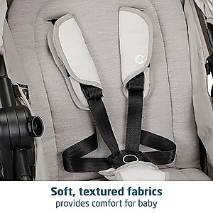 Maxi-Cosi Zelia™ Luxe 5-in-1 Modular - Baby Travel System Car Seat and Stroller, Infant Car Seat and Stroller Combo, Baby Car Seat and Stroller Combo in New Hope Tan