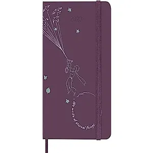 Moleskine Limited Edition Le Petit Prince 12 Month 2023 Weekly Planner, Hard Cover, Pocket (3.5" x 5.5"), Fly