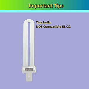 amgolibi 6 Pack Compatible with DynaTrap 21050 Replacement Bulb 9W Light for DT3009, DT3019 DT3039 6.5 Inch Length