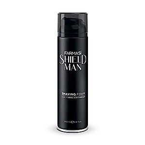 Farmasi Shield Man Amino Acid Complex Shaving Foam, 200 ml./6.8 fl.oz.