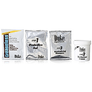 Duke Texturizing Creme Kit for Men Regular | Easy To Use for All Hair Types, 1 Count
