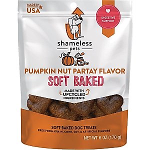 Shameless Pets Pumpkin Nut Par-Tay Soft-Baked Biscuit, 6 OZ