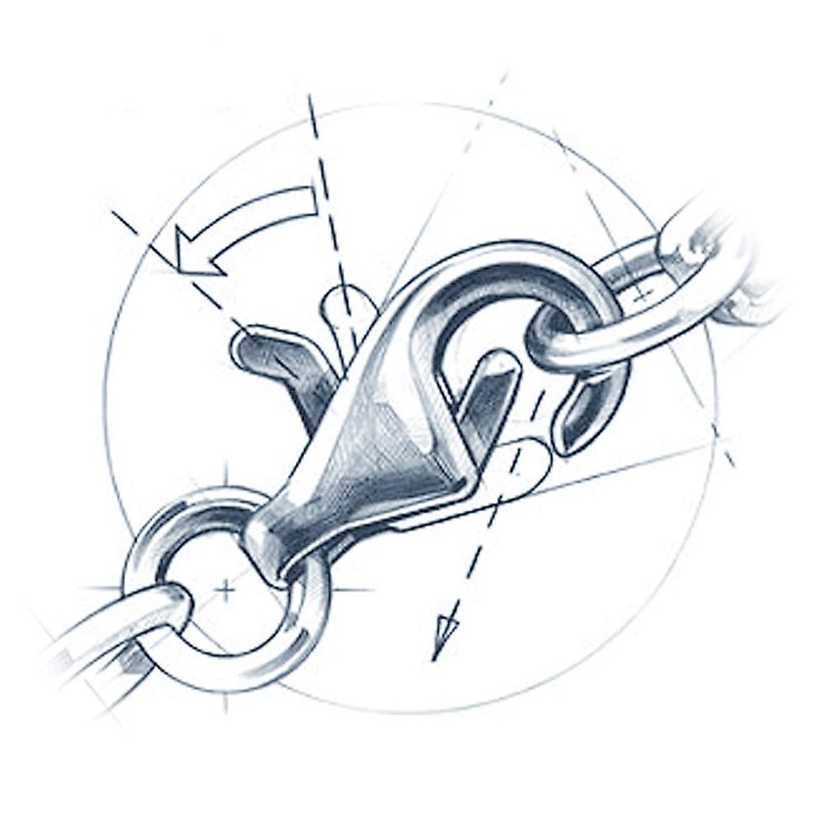 Wellingsale 14K Solid White Gold 2mm Open Wheat Chain with Lobster Claw Clasp - 16" Inches