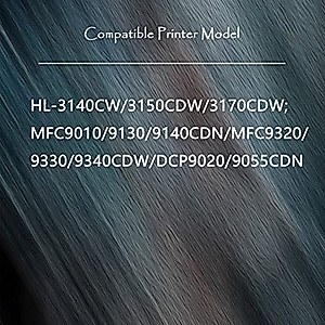 TG Imaging (1xDrum) Replacement for Brother DR221 DR221CL DR 221 Drum Unit for Toner TN221 TN225 for use in MFC-9130CW MFC-9330CDW MFC-9340CDW HL-3140CW HL-3150CW HL-3170CDW HL-3180CDW Laser Printer