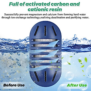 Techecook 10Pack Demineralization Cartridge Fit for HoMedics Ultrasonic Humidifier Demineralization Cartridge Filter UHE-HDC4, Eliminate White Mist|Prevent Hard Water Build-Up|Filter Mineral Deposits