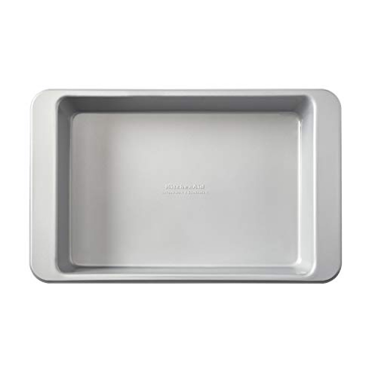 KitchenAid Nonstick Aluminized Steel Rectangular Cake Pan, 9x13-Inch, Silver