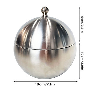 Ice Bucket with Lid Double Insulation Stainless Steel Ice Box Container Storage Box Household Kitchen Barrel Restaurant Bar Tableware Accessories