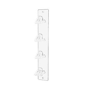 Marketing Holders Glasses Display 4 Pairs Holder with Hanging Hardware Retail Space Saver Organizer Storage Hanger Warehouses Wall Mount Eyeglasses Clear Acrylic Spectacles Safety Glass Labs