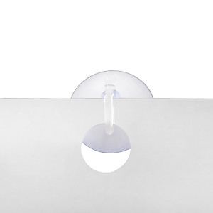 QSHAVE Fogless Shower Mirror Large Size with Suction Hook and Adhesive Hook Perfect for Shaving