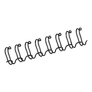 Fellowes 3/8-Inch Binding Spines Wire, 25-Pack, Black (52541)