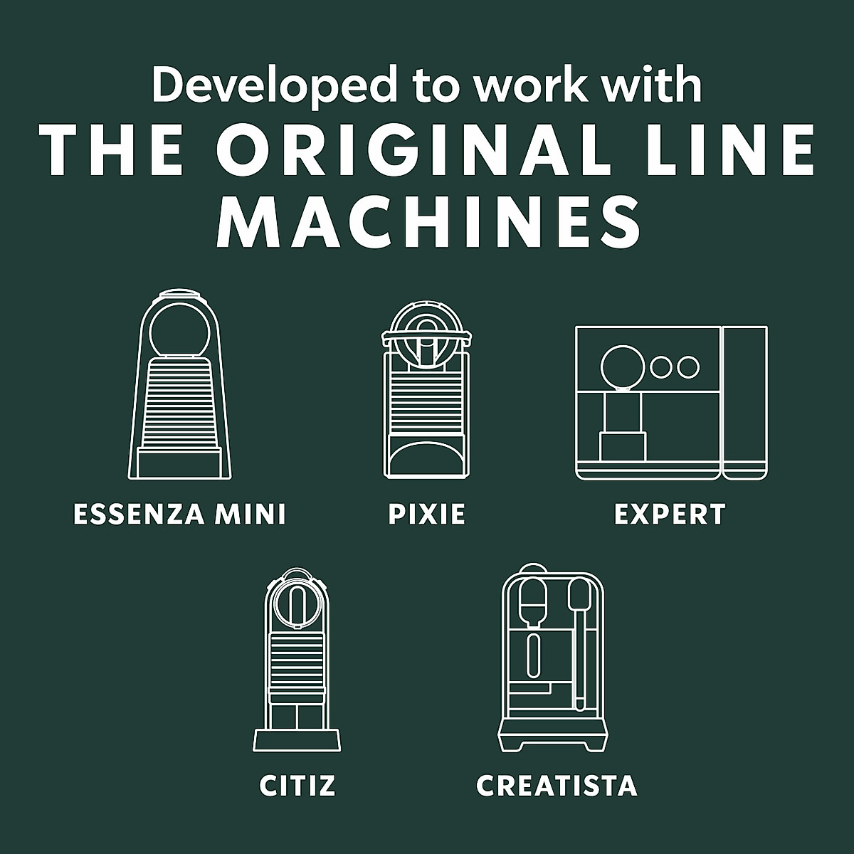 Starbucks by Nespresso Blonde Roast Espresso (50-count single serve capsules, compatible with Nespresso Original Line System)