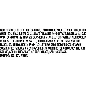 Campbell's Sipping Soup, Chicken & Mini Round Noodle Soup, 10.75 Oz Microwavable Cup (Case of 8)