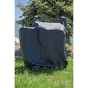 BBQ Butler Full Length Grill Cover - Fits Traeger 22 Series and Lil' Tex - Smoker Cover - Black