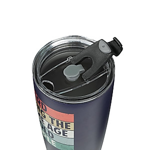 FROOBLEQUIRK 40 Years Old 20 Oz Tumbler – 40th Birthday Gift for Men, Women, Mom, Dad, Wife, Husband, Brother, Uncle, Funny 40-Year-Old Gift & Birthday Decoration