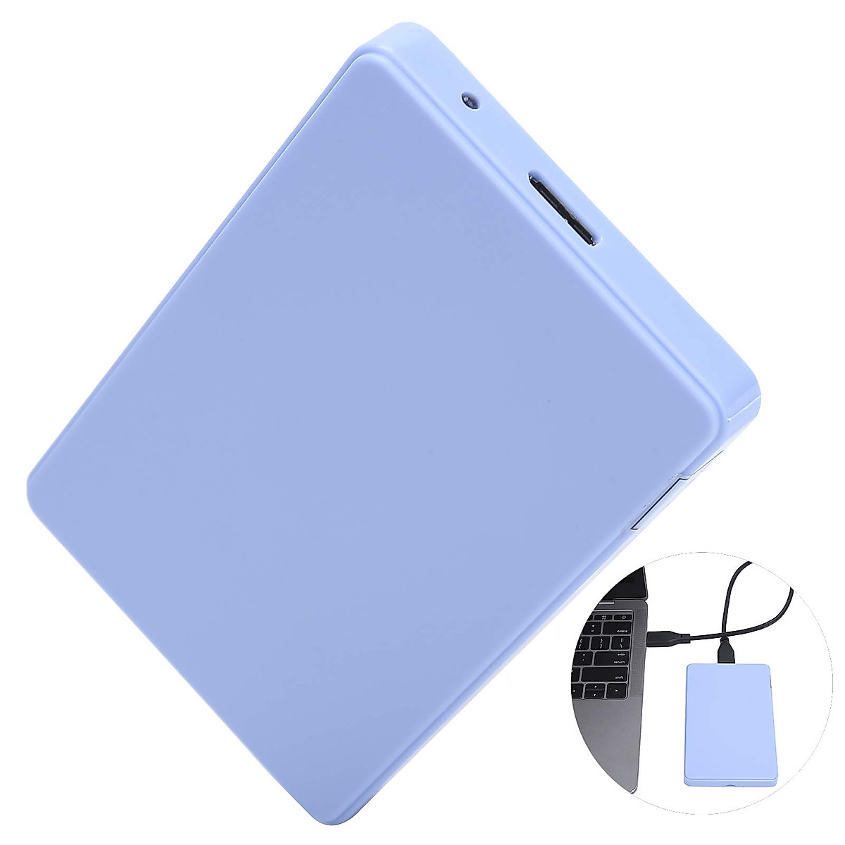 Kafuty-1 2.5 inch Portable External Hard Drive USB3.0 Mobile HDD Storage, Hard Storage Disk External Enclosures Case Box, for PC, Laptop, PS4, etc - 80G/120G/250G/500G/1T/2T(320G)