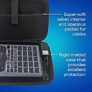 ANALOG CASES Roland SP-404 MKII/SP-404 Case - Custom-Fitted Compact PULSE Hard Case for Travel