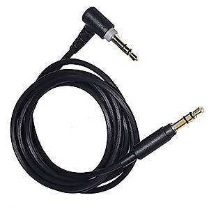 New Replacement Audio WH-1000X Headphone Cable Cord Compatible for Sony MDR-XB950BT MDR-1000X WH-1000XM2 WH-1000xm3 WH-CH700N MDR-100ABN MDR-1A MDR-1ADAC MDR-XB950N1 Wireless Headphones (Black)